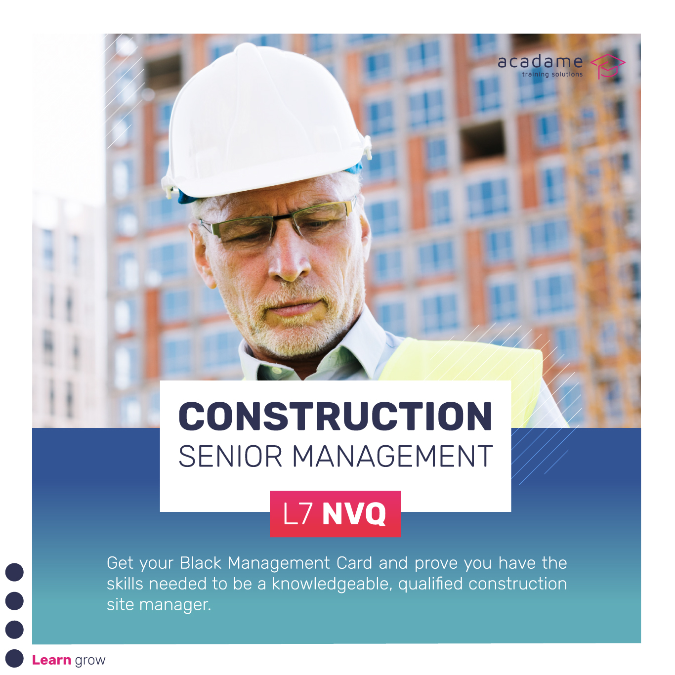 Level 7 NVQ Diploma in Construction Senior Management | Acadame