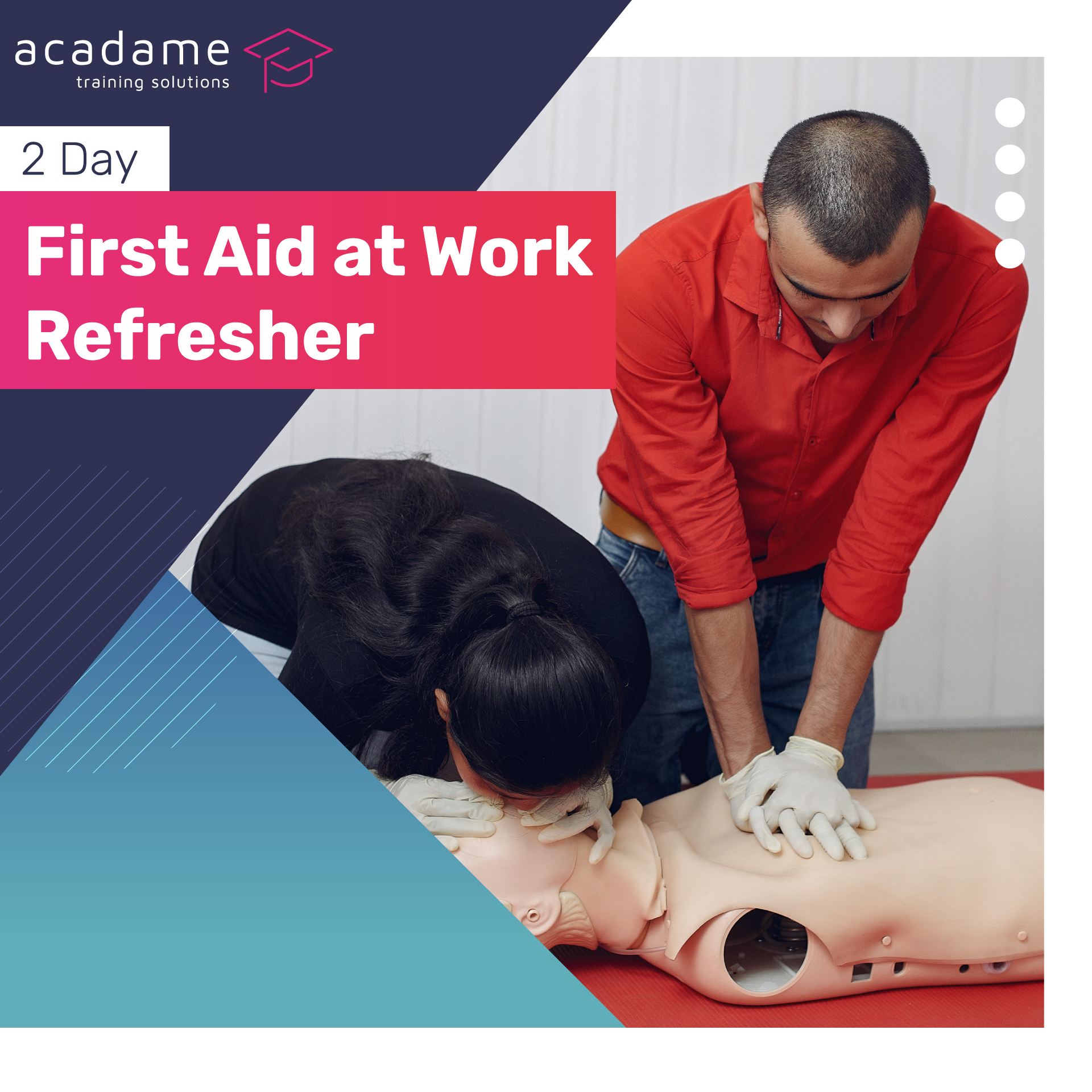 FAW-R Stoke | QNUK First Aid at Work Refresher | Acadame