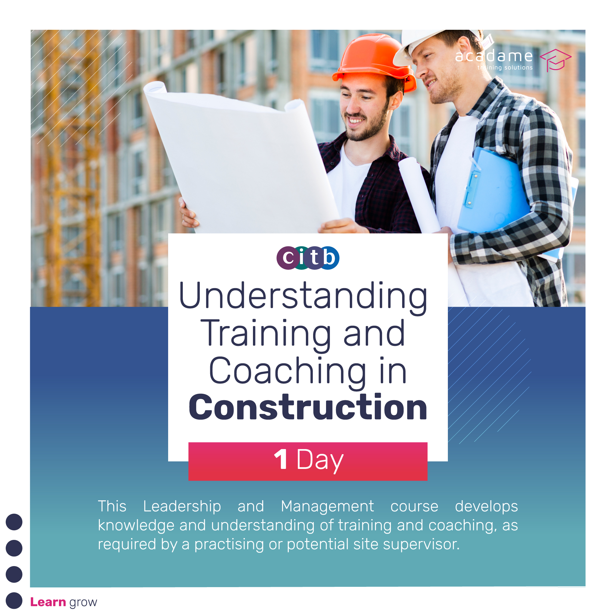 CITB | Understanding Training and Coaching in Construction