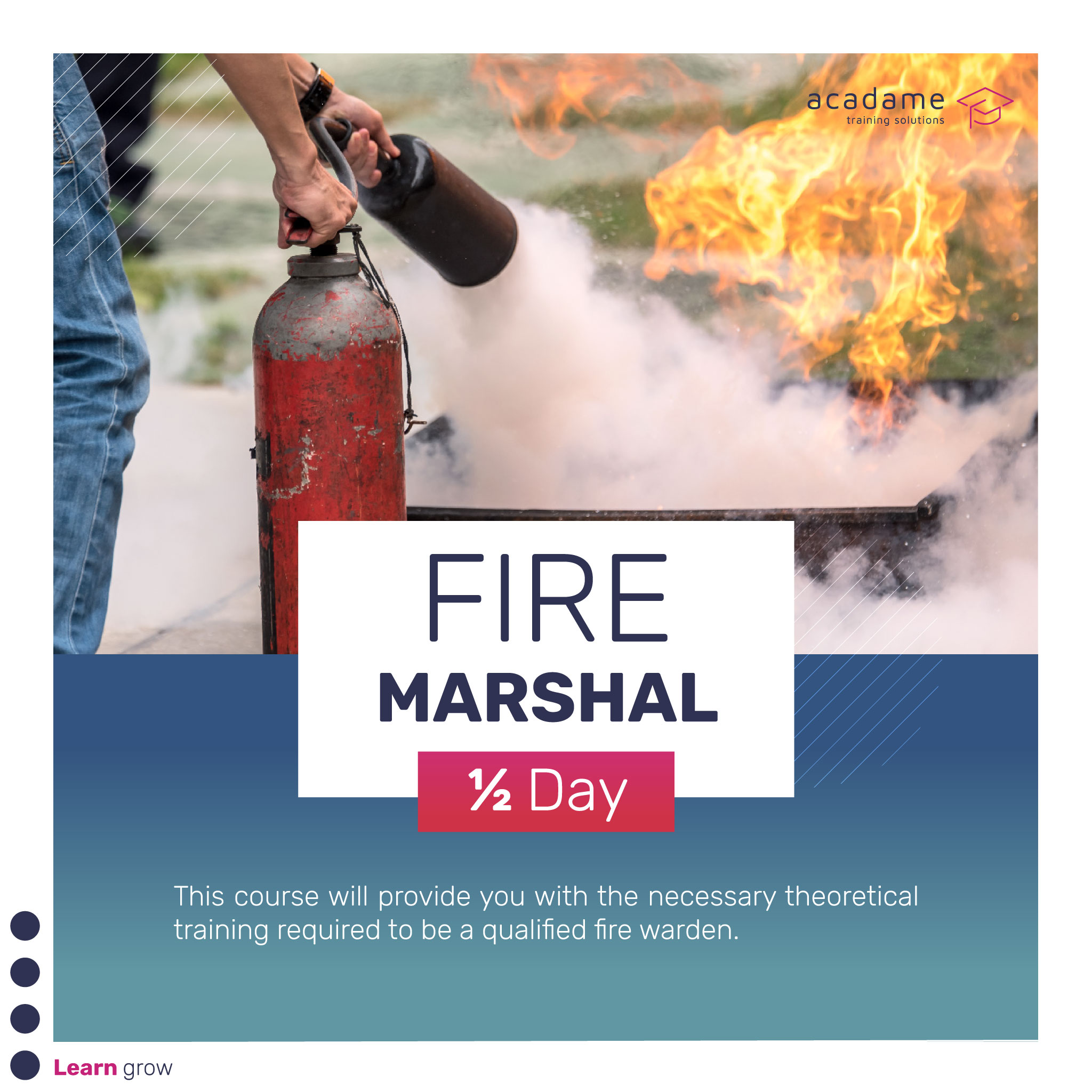 Fire Warden Training Course | Fire Marshal Training | Acadame