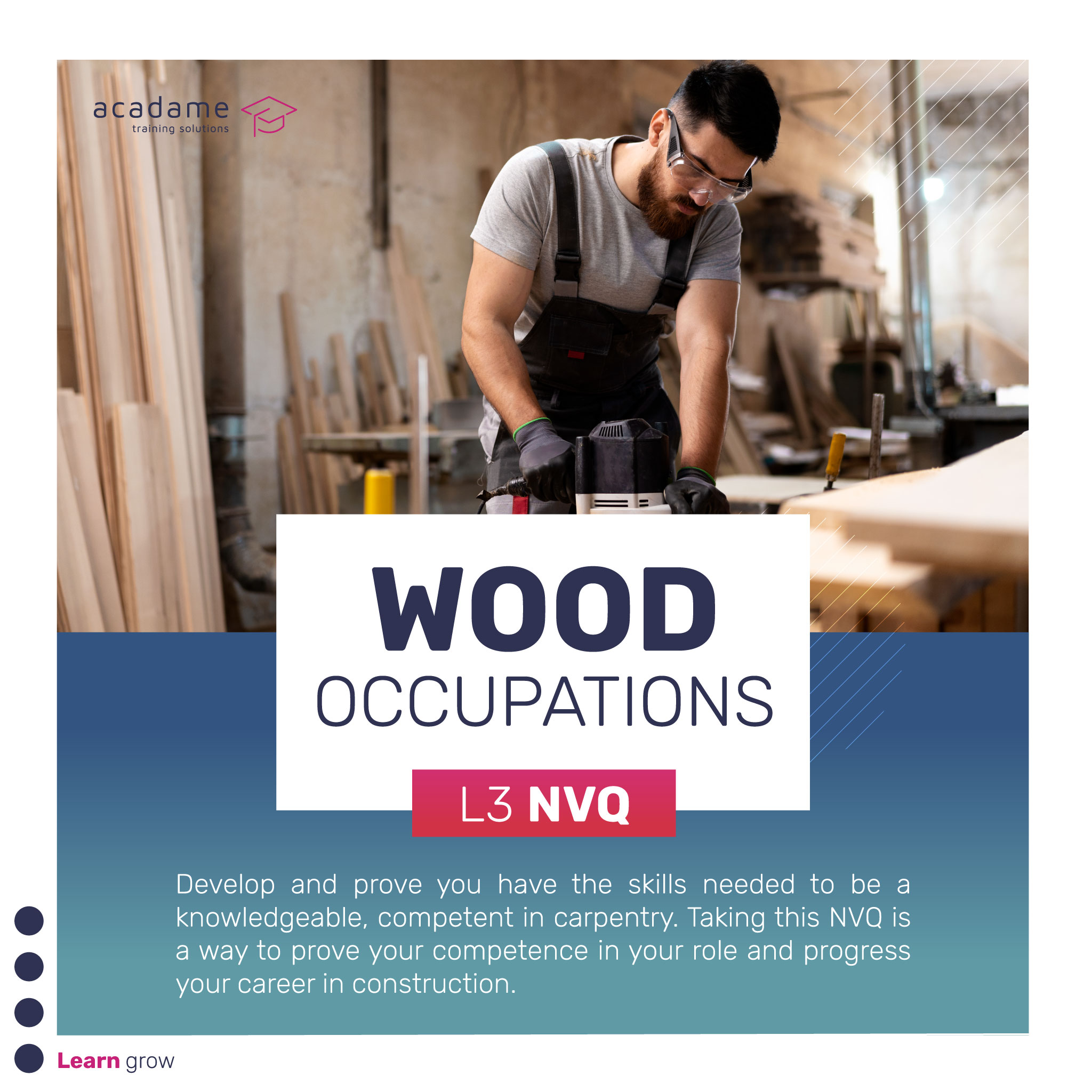 NVQ Level 3 in Wood Occupations | Carpentry NVQs