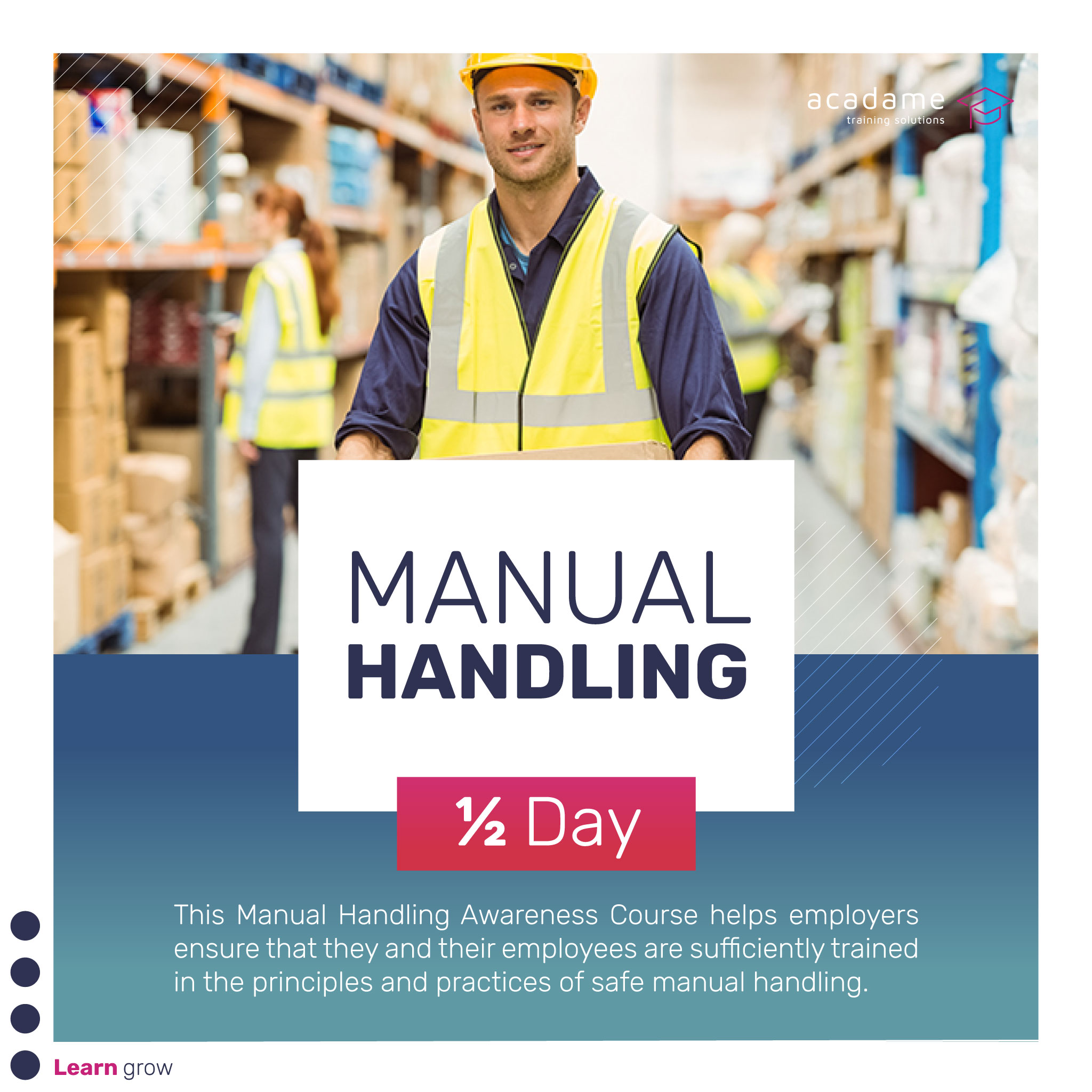 Manual Handling Awareness | Health & Safety Training | Acadame